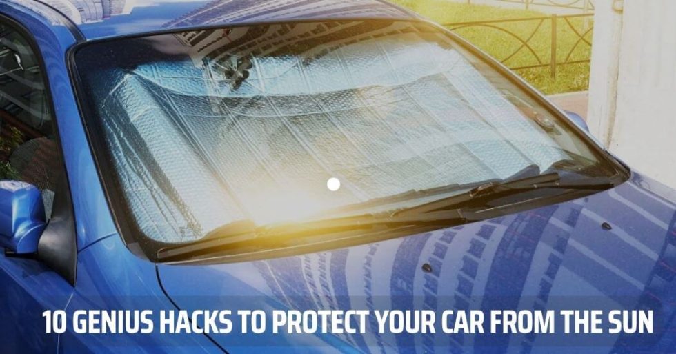 10 Genius Hacks to Protect Your Car From The Sun in Open Parking