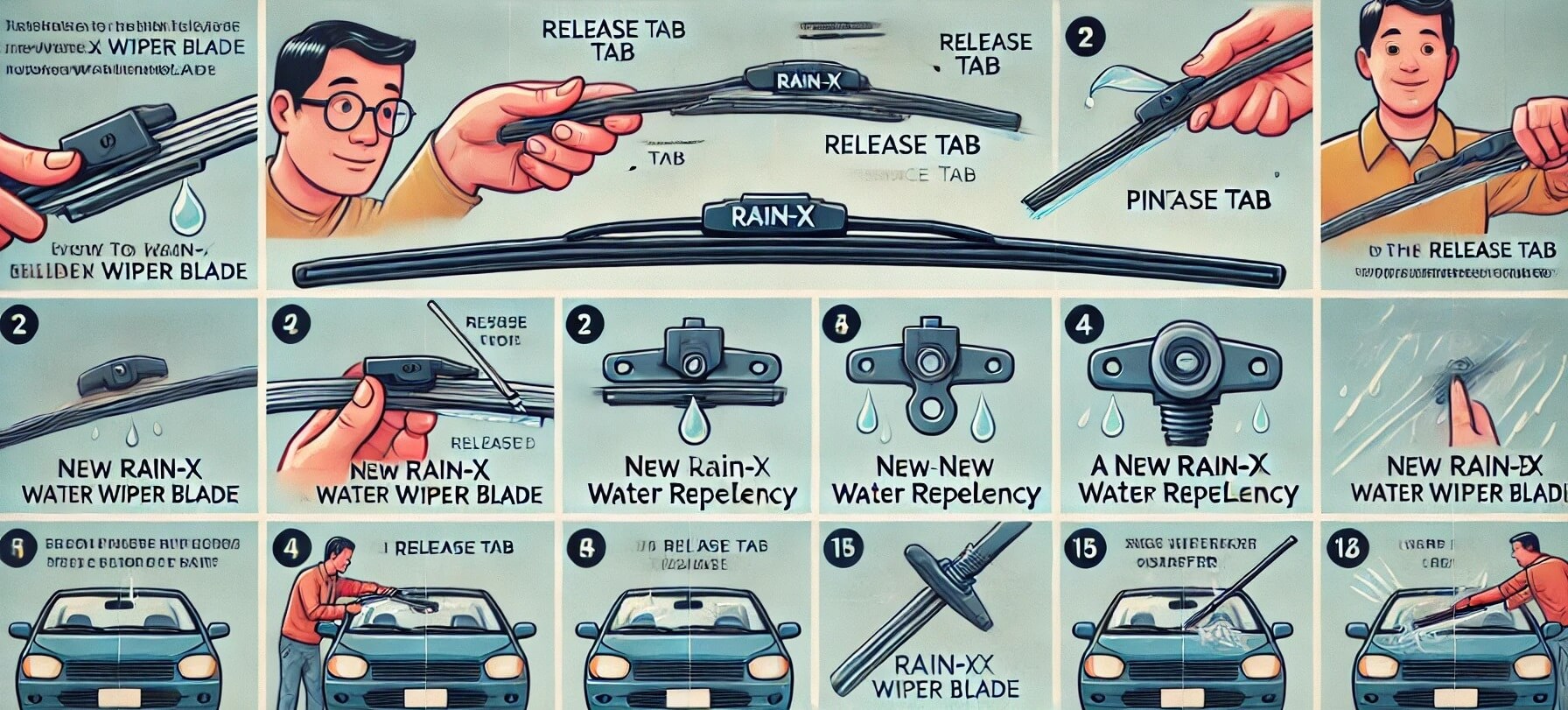 How to Replace Rain-X Wiper Blades Without Hassle