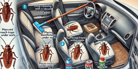 How to Get Rid of Roaches in Car – Fast & Naturally