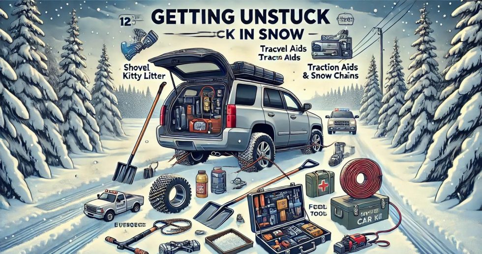 How to Get Unstuck from the Snow: Simple Hacks for Winter Drivers