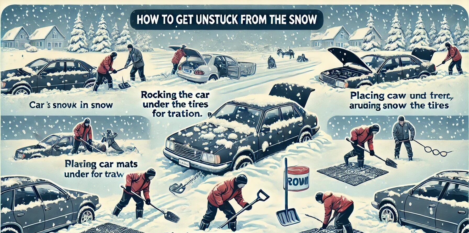 How to Get Unstuck from the Snow: Simple Hacks for Winter Drivers