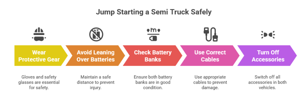 How to Jump Start a Semi Truck Without Damaging It